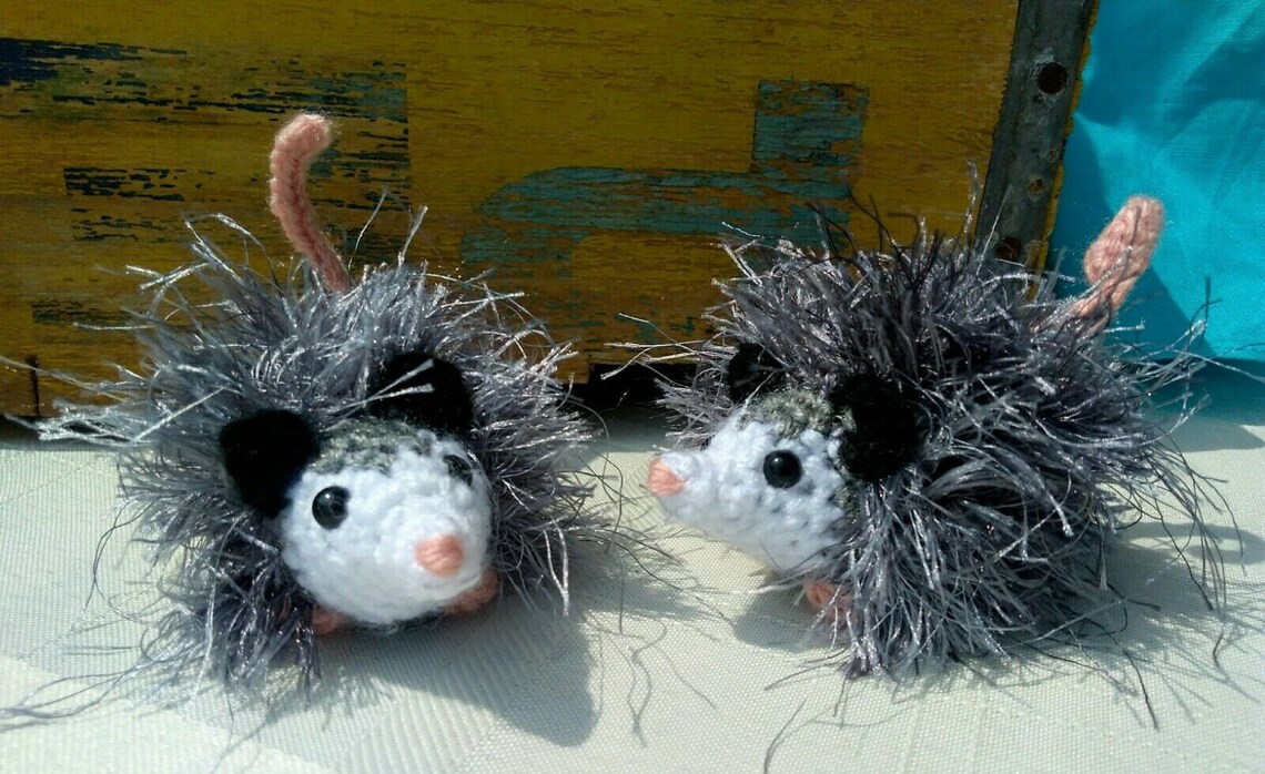 Awesome Possums Crochet Opossum PDF Pattern Cute - Etsy