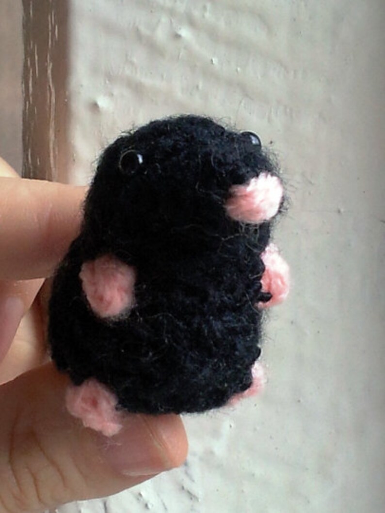Bitty Mole Crochet Pattern Easy Amigurumi Mole Pdf Pattern - Etsy