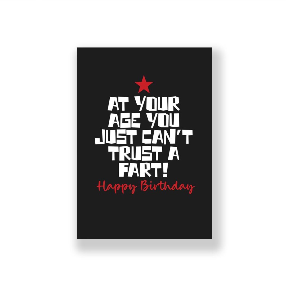 Funny Birthday Card Funny Happy Birthday Card Rude Birthday Card - Etsy