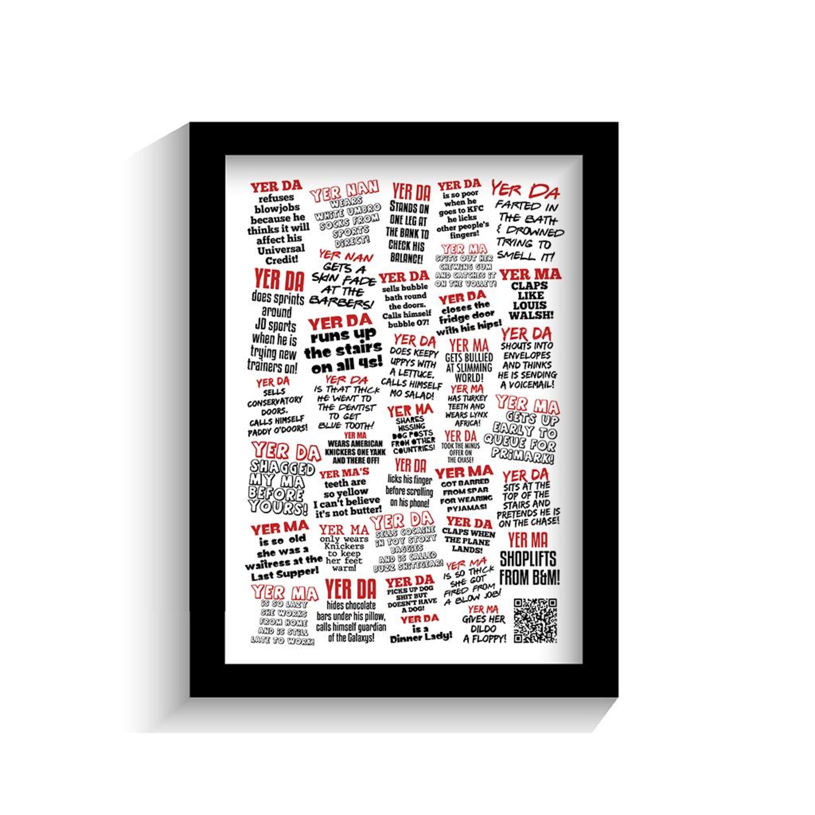 Gen Z Word Art Print | Gen Z Slang Wall Art | Word Print | Hallway ...