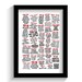 Gen Z Word Art Print | Gen Z Slang Wall Art | Word Print | Hallway ...