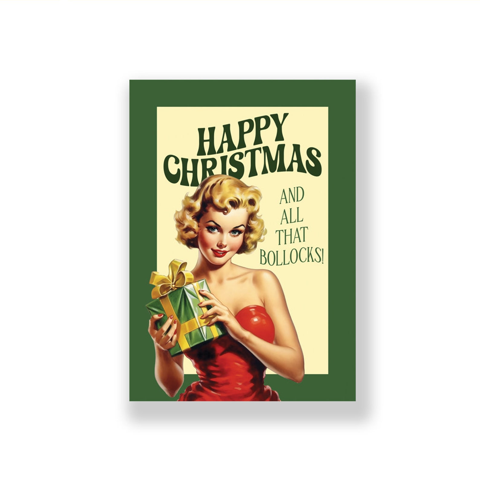 Funny Christmas Card Funny Xmas Card Rude Christmas Card Rude Xmas Card ...