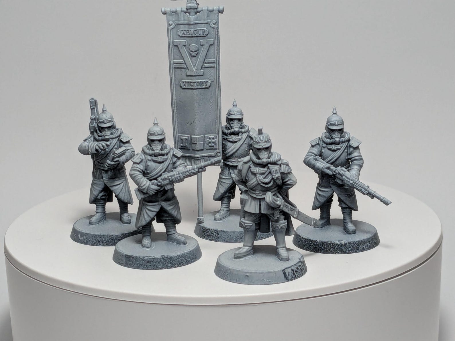 Death Korps of Krieg Proxy Regimental Command Squad valour Korps - Etsy
