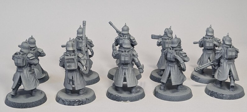 Death Korps of Krieg Proxy 10 Man Grenadier Squad (valour Korps) - Etsy