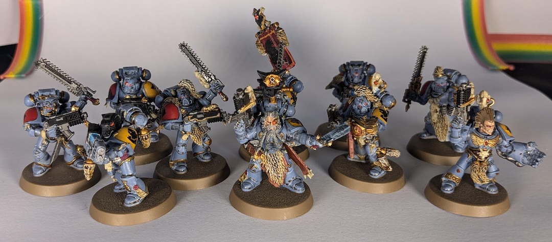GW Space Wolves Grey Hunters - Etsy