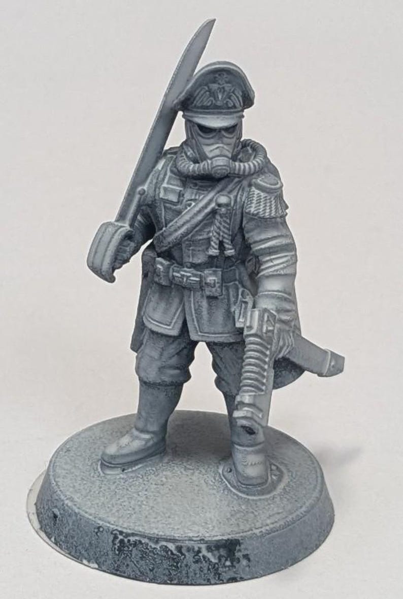 Death Korps of Krieg Proxy Commissar - Etsy