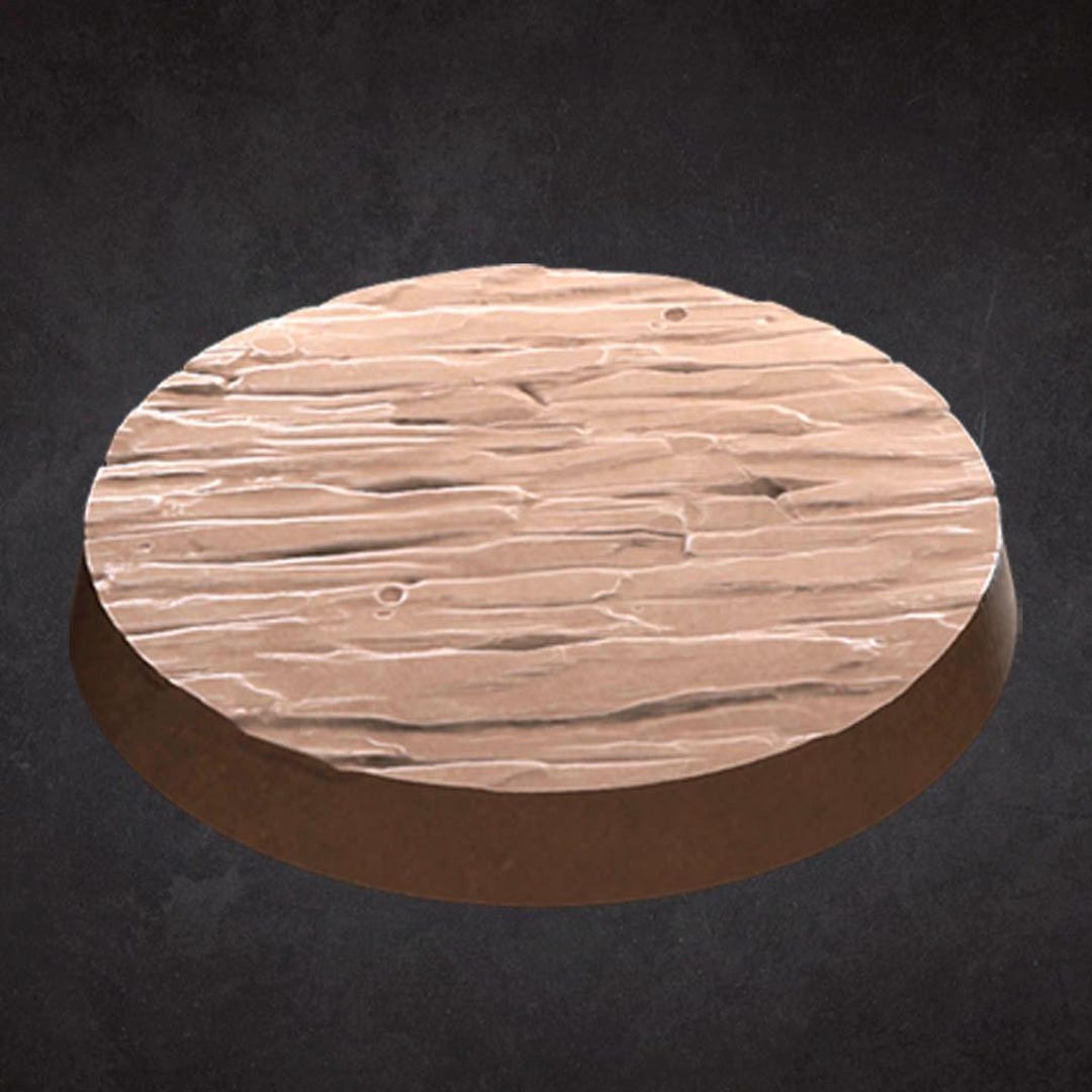 25mm Wood Texture Bases - Etsy