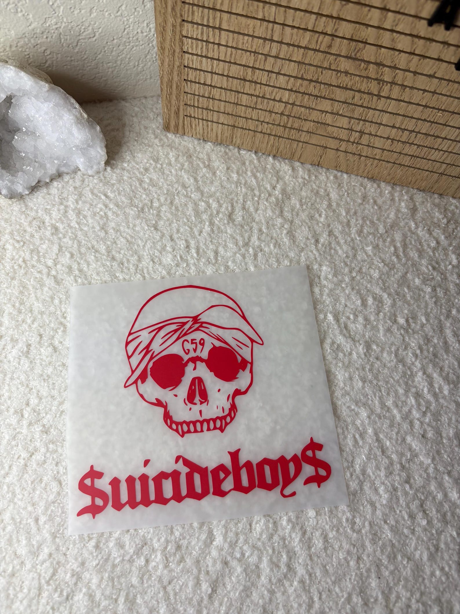 G59 SUICIDEBOYS SKULL Vinyl Decal • Sticker • Grey59 • Car Decal - Etsy