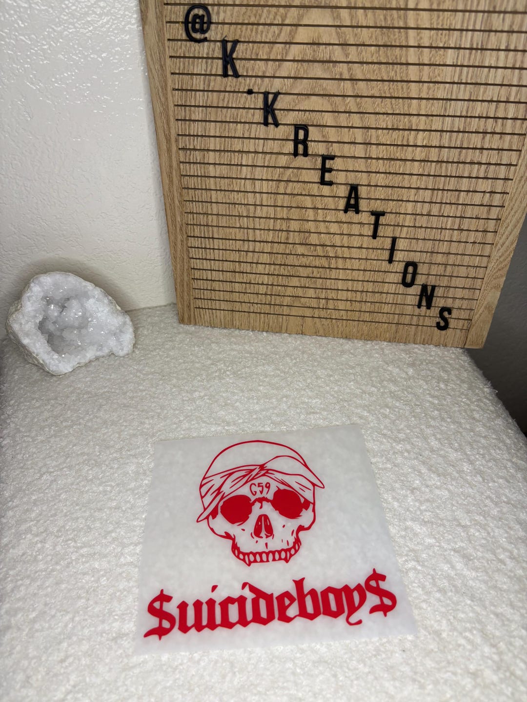 G59 SUICIDEBOYS SKULL Vinyl Decal • Sticker • Grey59 • Car Decal - Etsy