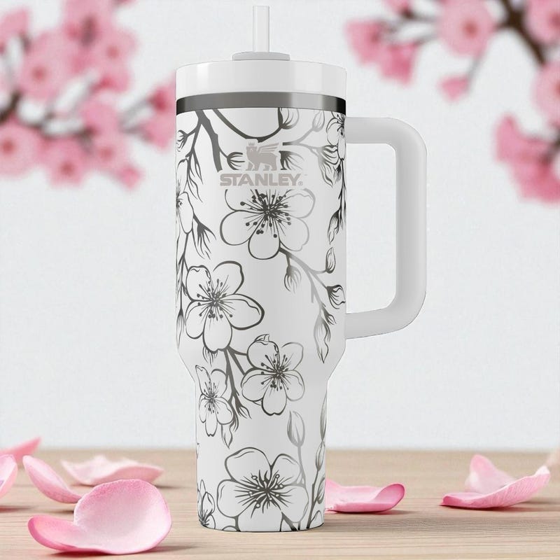 Cherry Blossom Stanley Cup - Etsy