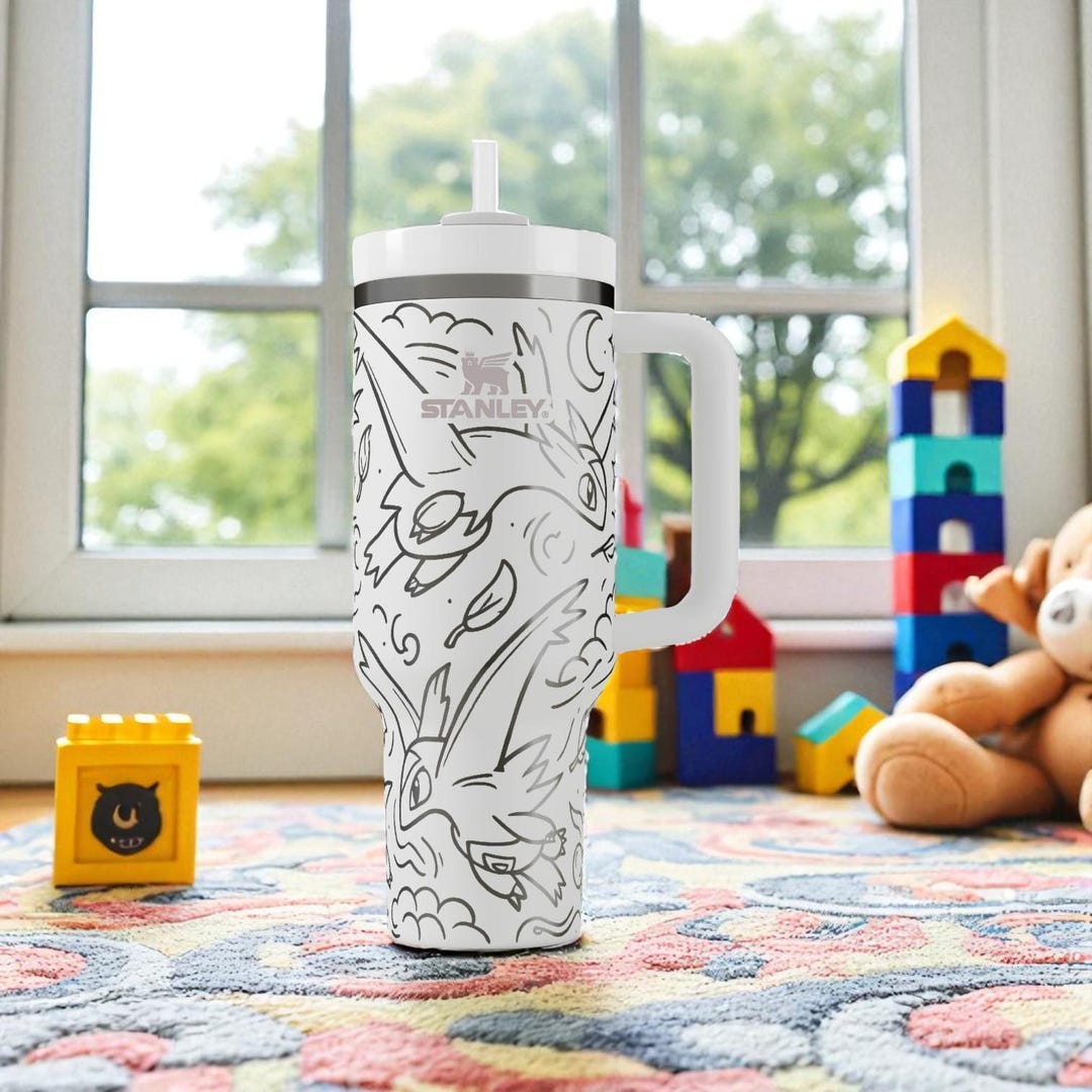 Legendary Sky Dragons Stanley Tumbler – Engraved Flying Pokémon Cup ...