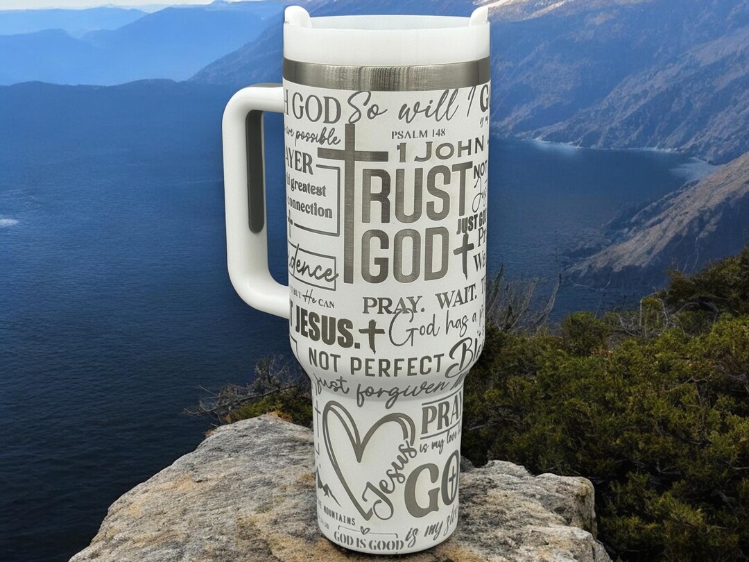 Bible Verse Stanley Tumbler – Personalized Christian Gift for Him or ...