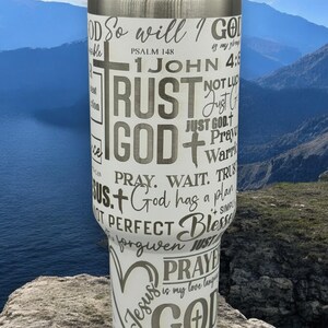 Bible Verse Stanley Tumbler – Personalized Christian Gift for Him or ...