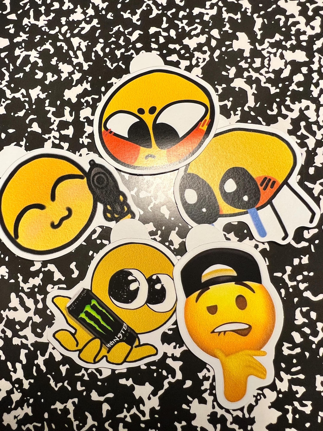 Emoji Stickers Pack - Etsy