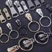 OEM Embossed Brand Logo Zip Pulls Custom Designer Metal Zipper Puller ...