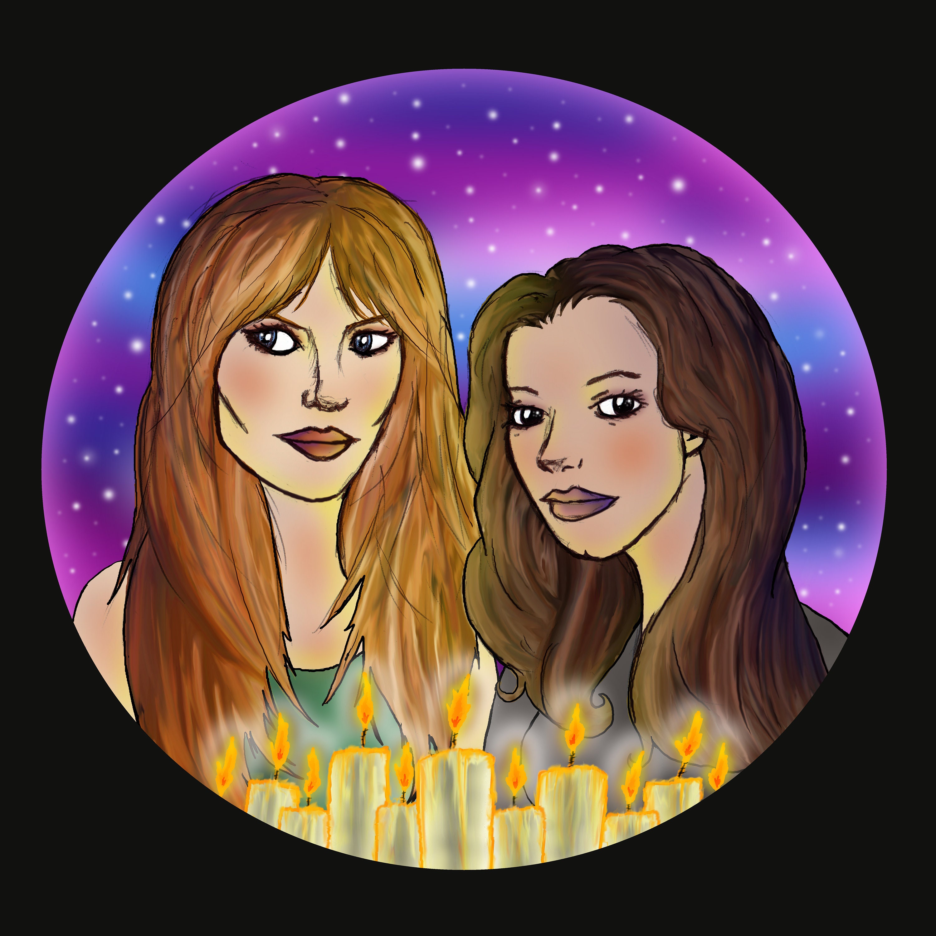 Magical Sisters Holographic Sticker Practical Magic Inspired - Etsy