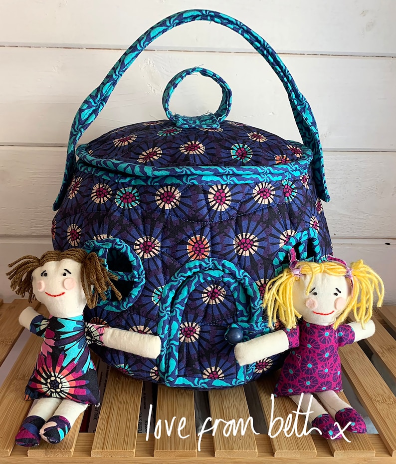 Dilly Dolly House Sewing Pattern - Etsy