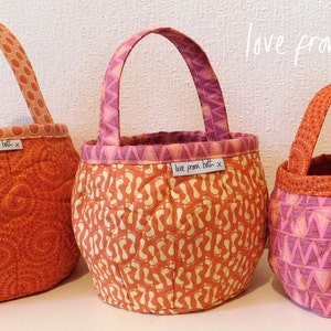 Pumpkin Bags PDF Sewing Pattern - Etsy