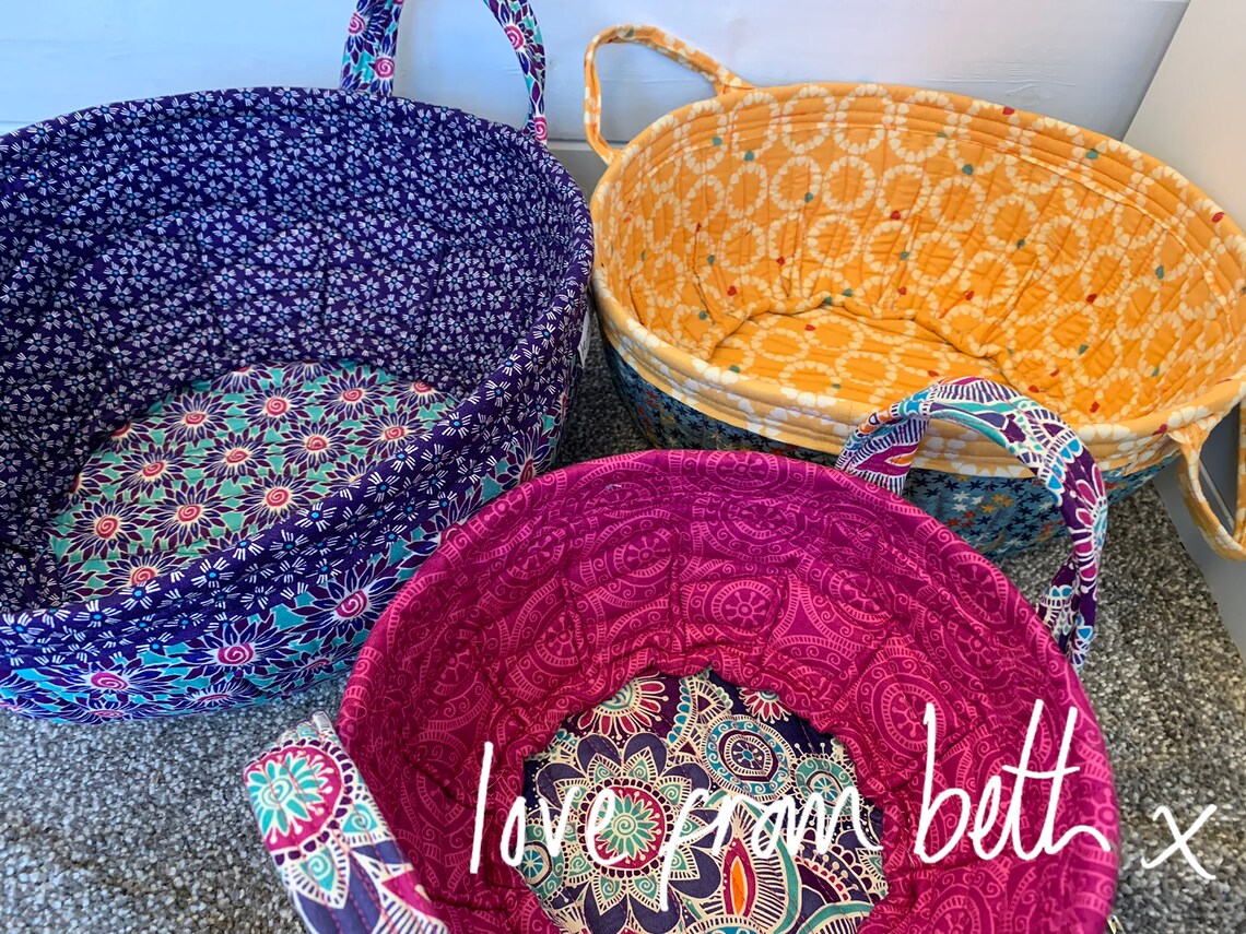 Project Baskets PDF Sewing Pattern - Etsy