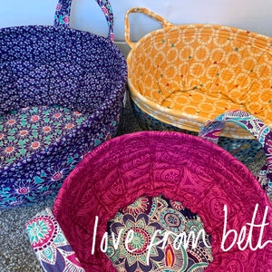 Project Baskets PDF Sewing Pattern - Etsy