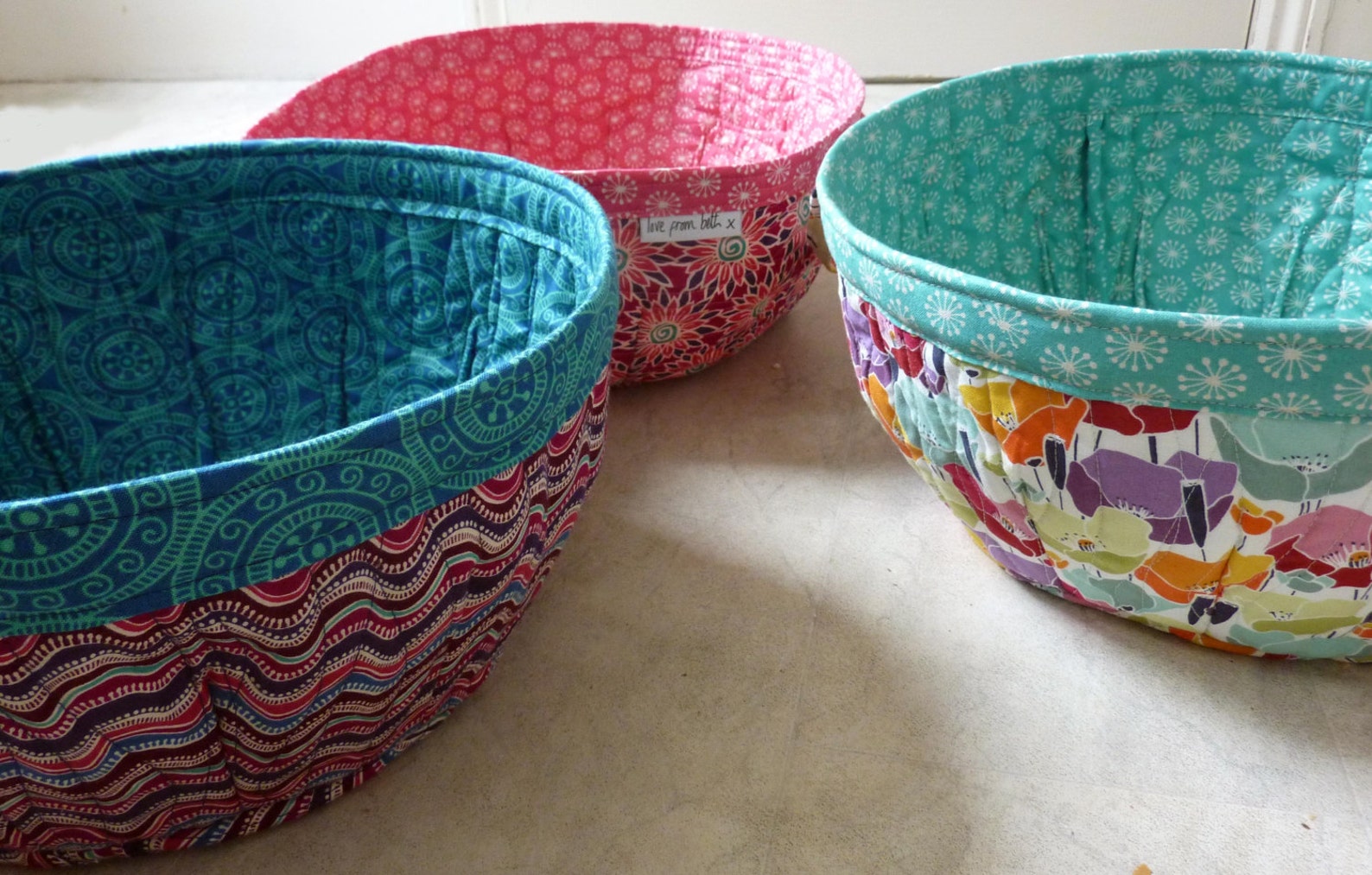 Project Baskets PDF Sewing Pattern - Etsy