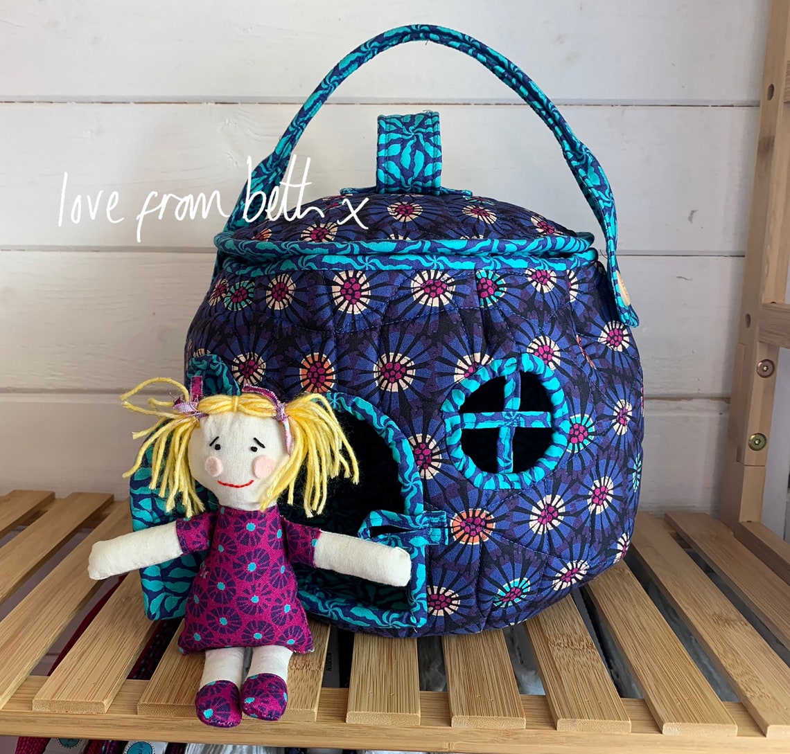 Dilly Dolly House Sewing Pattern - Etsy