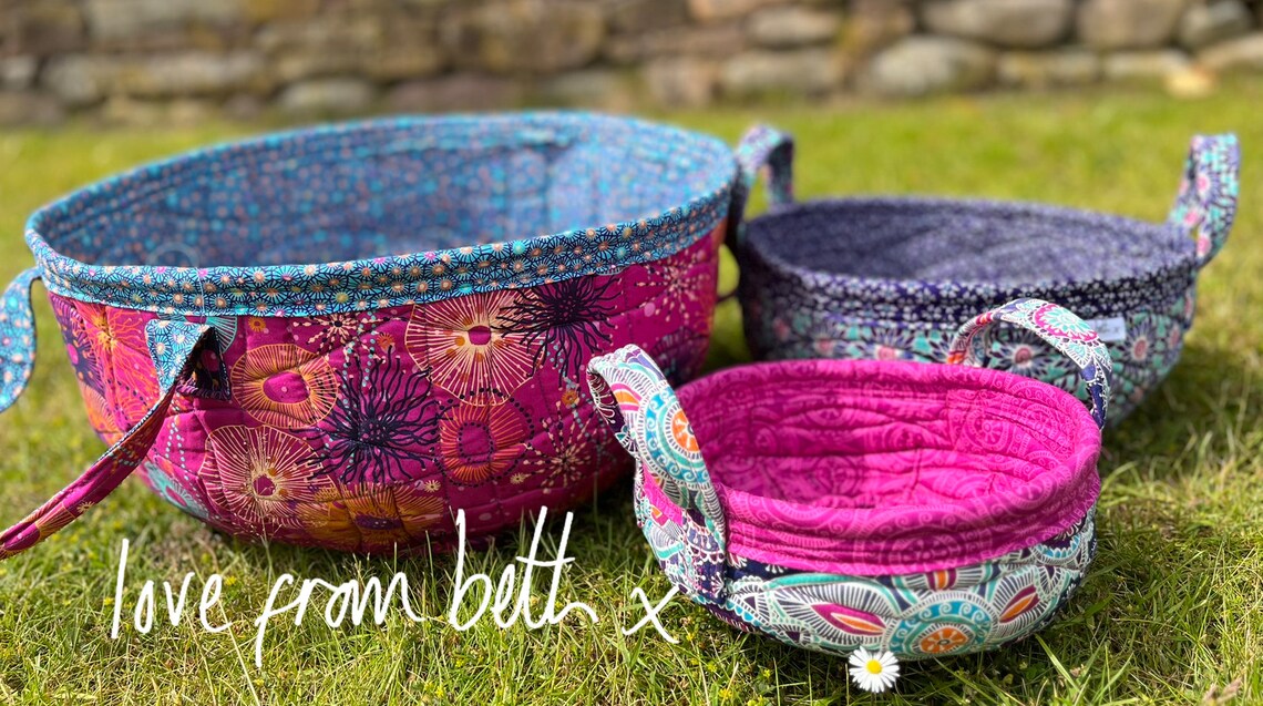 Project Baskets PDF Sewing Pattern - Etsy