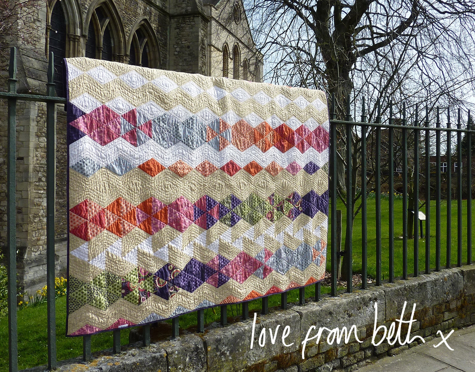 Diamond Trails Quilt PDF Sewing Pattern - Etsy