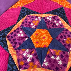 Hexi - Kali Block of the Month - Blocks One to Three - Etsy
