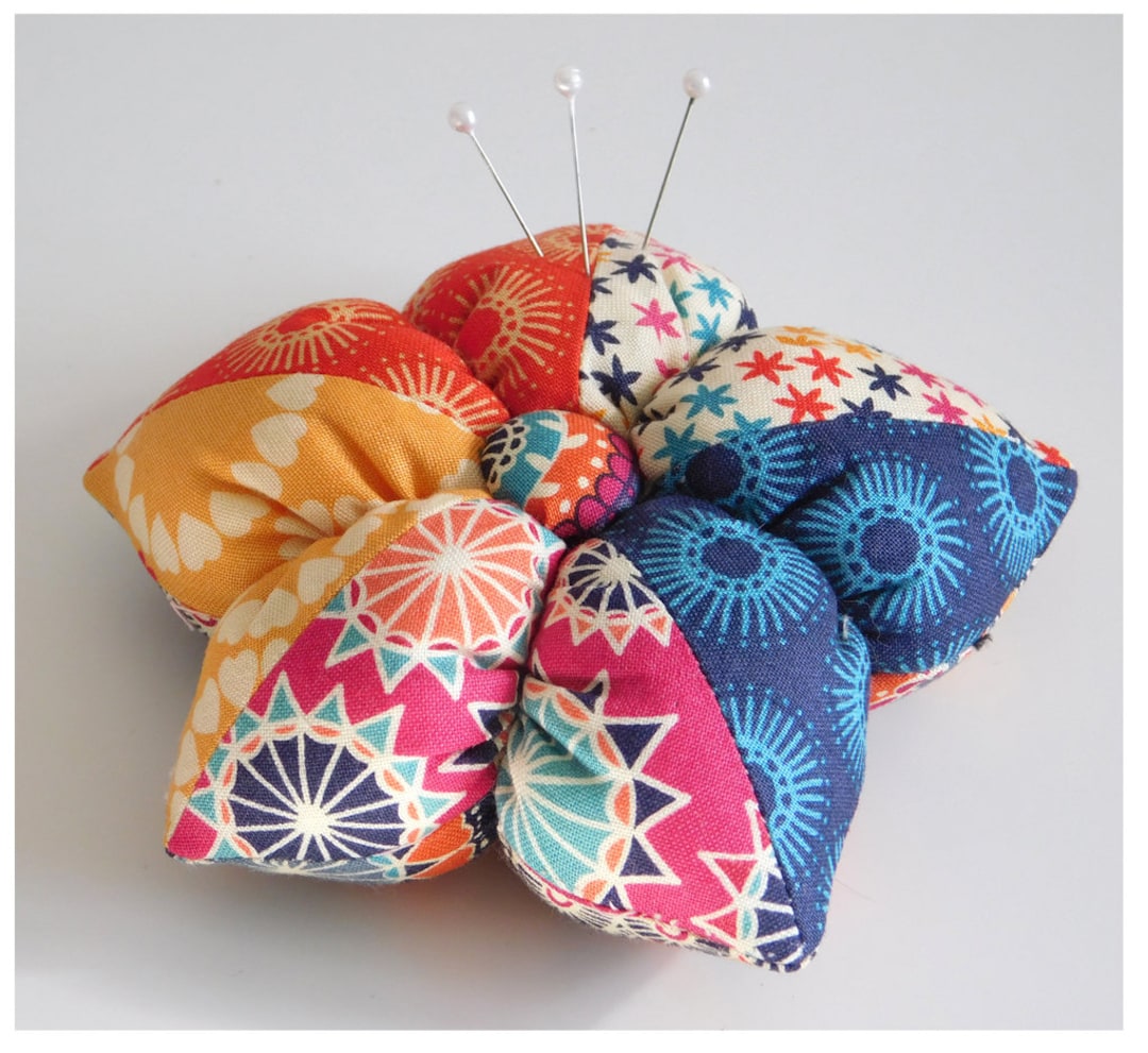 Flower Pincushion - Printed Sewing Pattern - Etsy