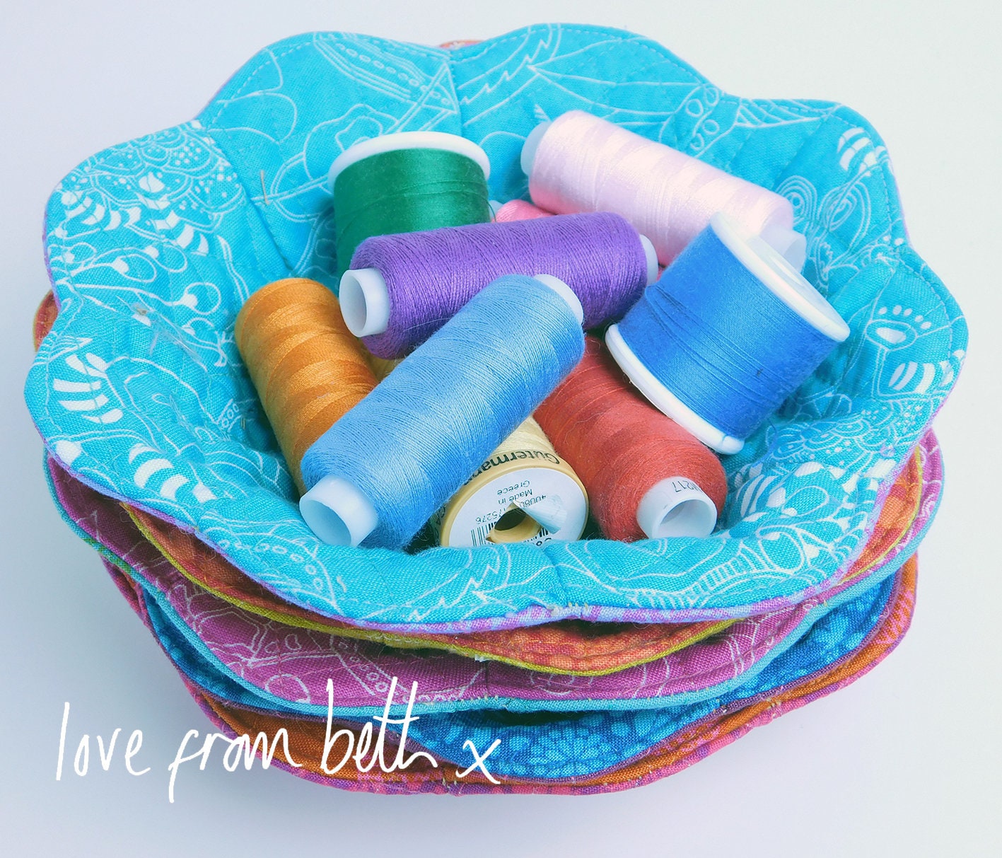 Reversible Trinket Bowls Sewing Pattern - Etsy