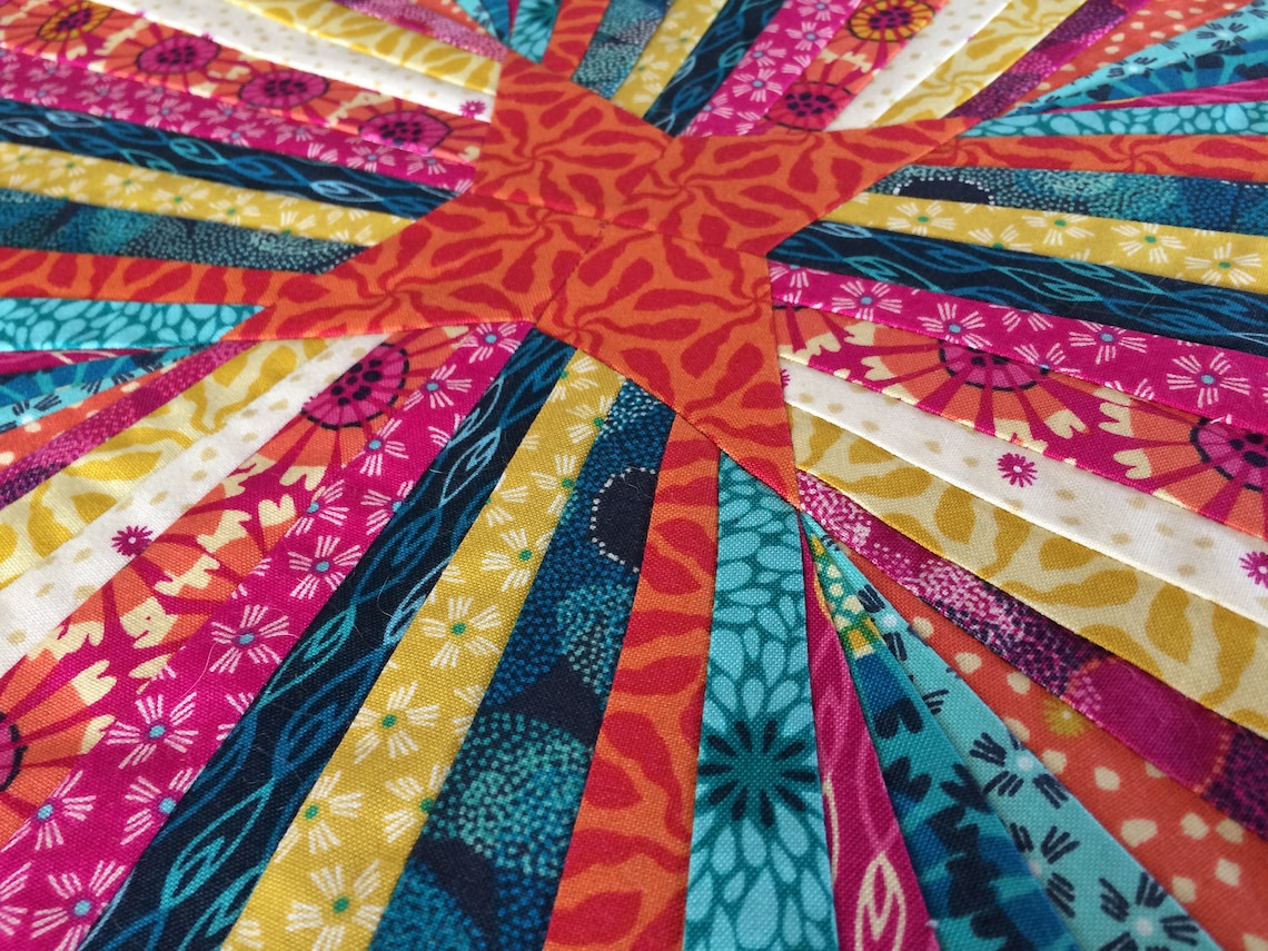 Sparkler Quilt Block Pattern - Etsy