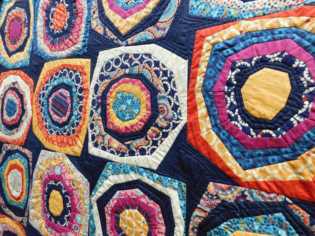 Stone Roses Quilt Sewing Pattern - Etsy