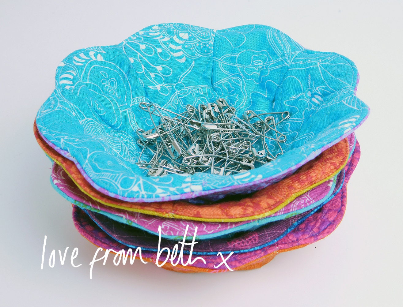 Reversible Trinket Bowls Sewing Pattern - Etsy