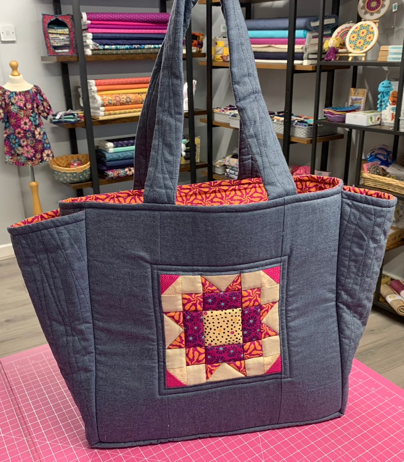 Big Block Bag Sewing Pattern - Etsy