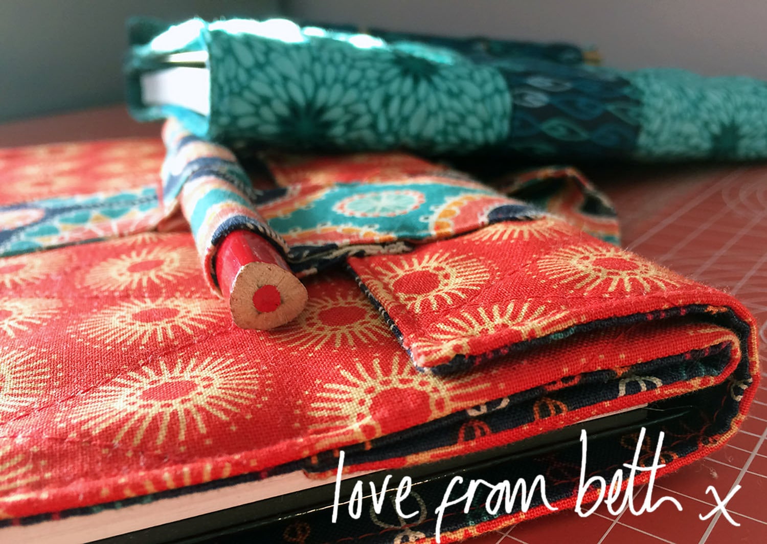 Pen-lock Notebook Printed Sewing Pattern - Etsy