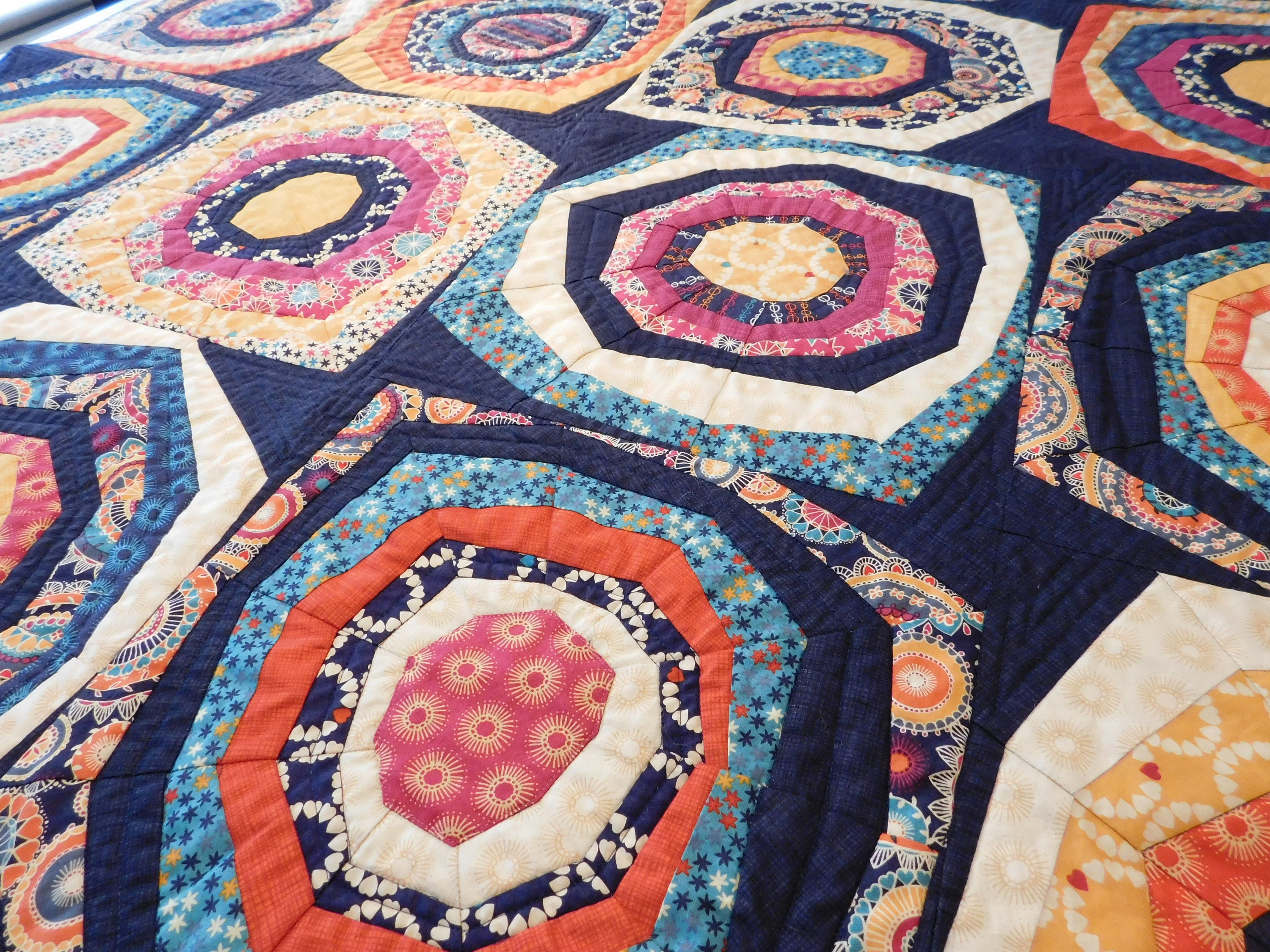 Stone Roses Quilt Sewing Pattern - Etsy