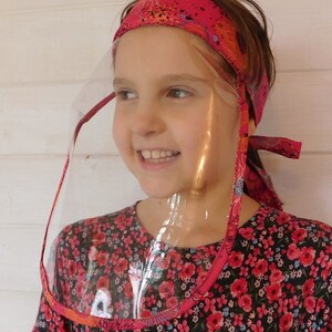 Headband Face Shield / Face Mask PDF Sewing Pattern - Etsy