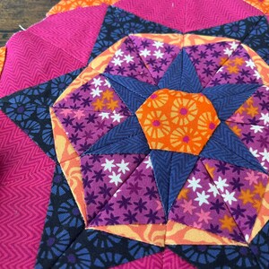 Hexi - Kali Block of the Month - Blocks One to Three - Etsy Canada