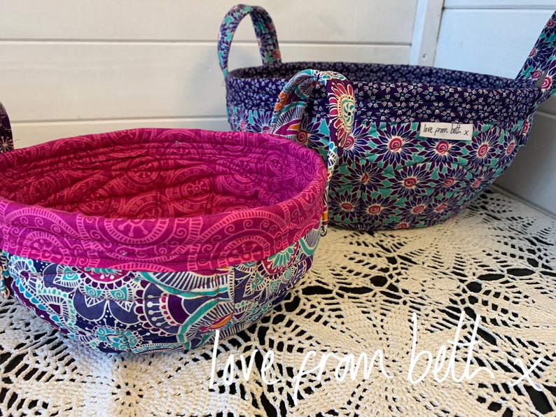 Project Baskets PDF Sewing Pattern - Etsy