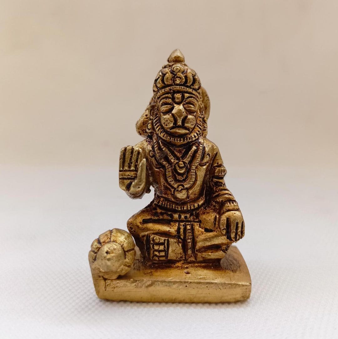 Small Hanuman Statue for Temple Hanuman Ji Idol Hindu God Statue Monkey ...
