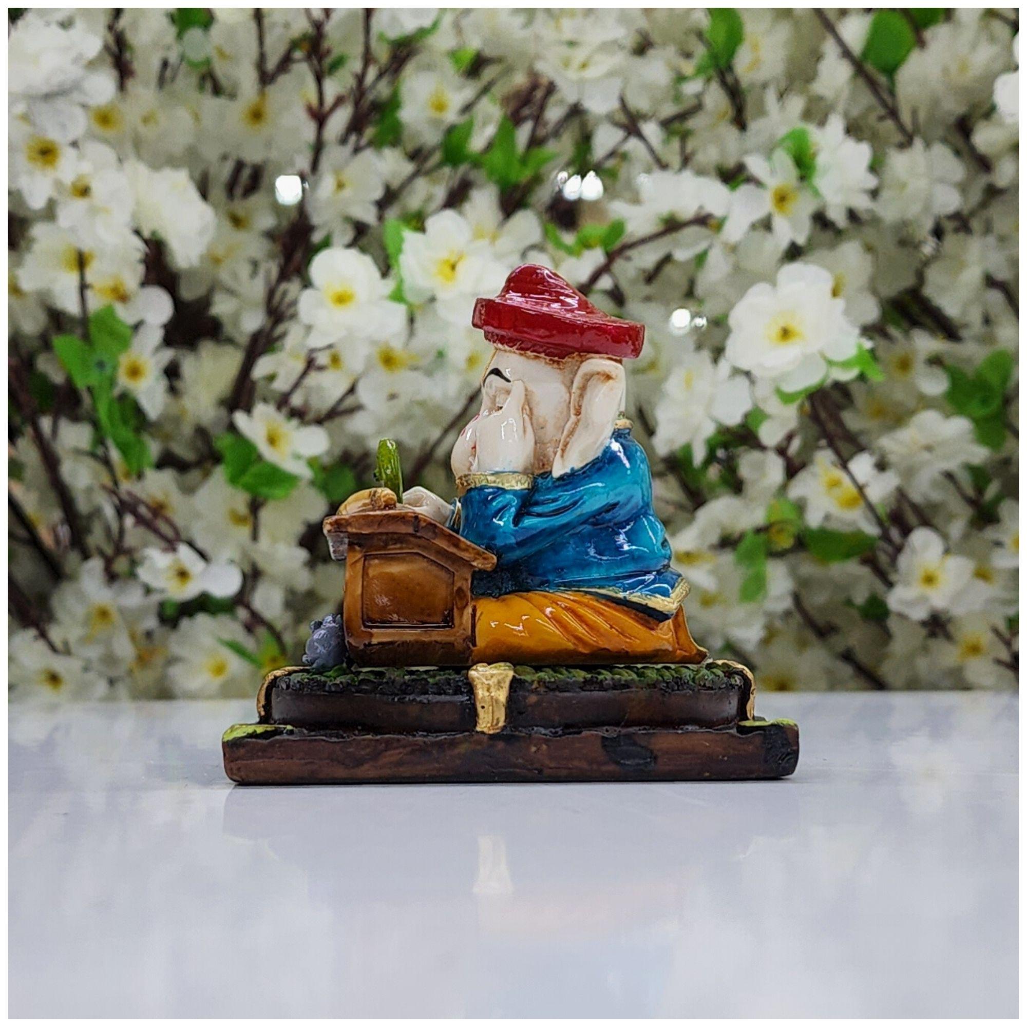 Lord Ganesha Statue Ganesh Writing Script Religious Script Ganesha Idol ...
