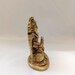 Small Brass Lord Shiva Statue, Meditating Mahadev Idol - Etsy