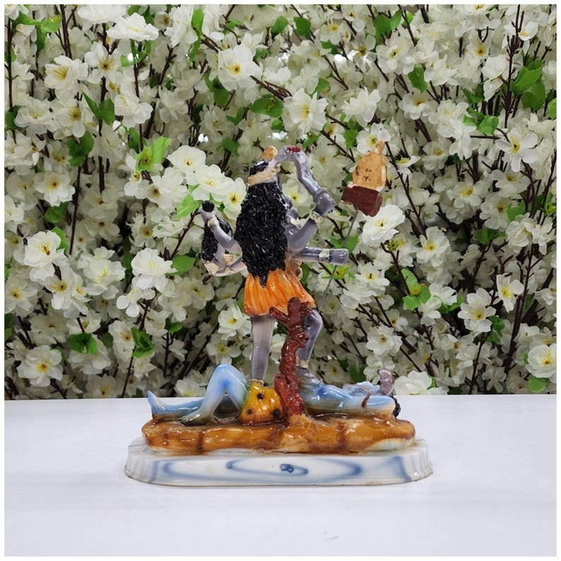 Kali Ma Statue Goddess Maha Kali Idol Hindu Devi Goddess of Time ...