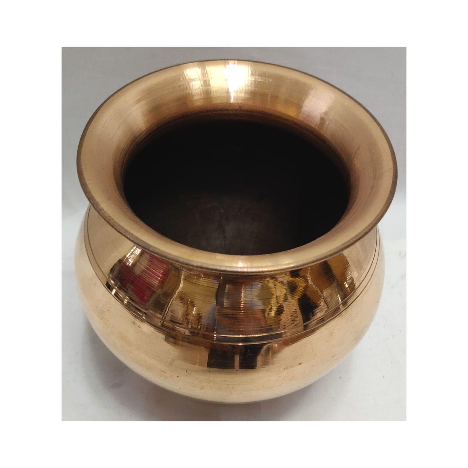 Copper Kalash for Puja Handmade Indian Lota for Pooja Festival Pooja ...
