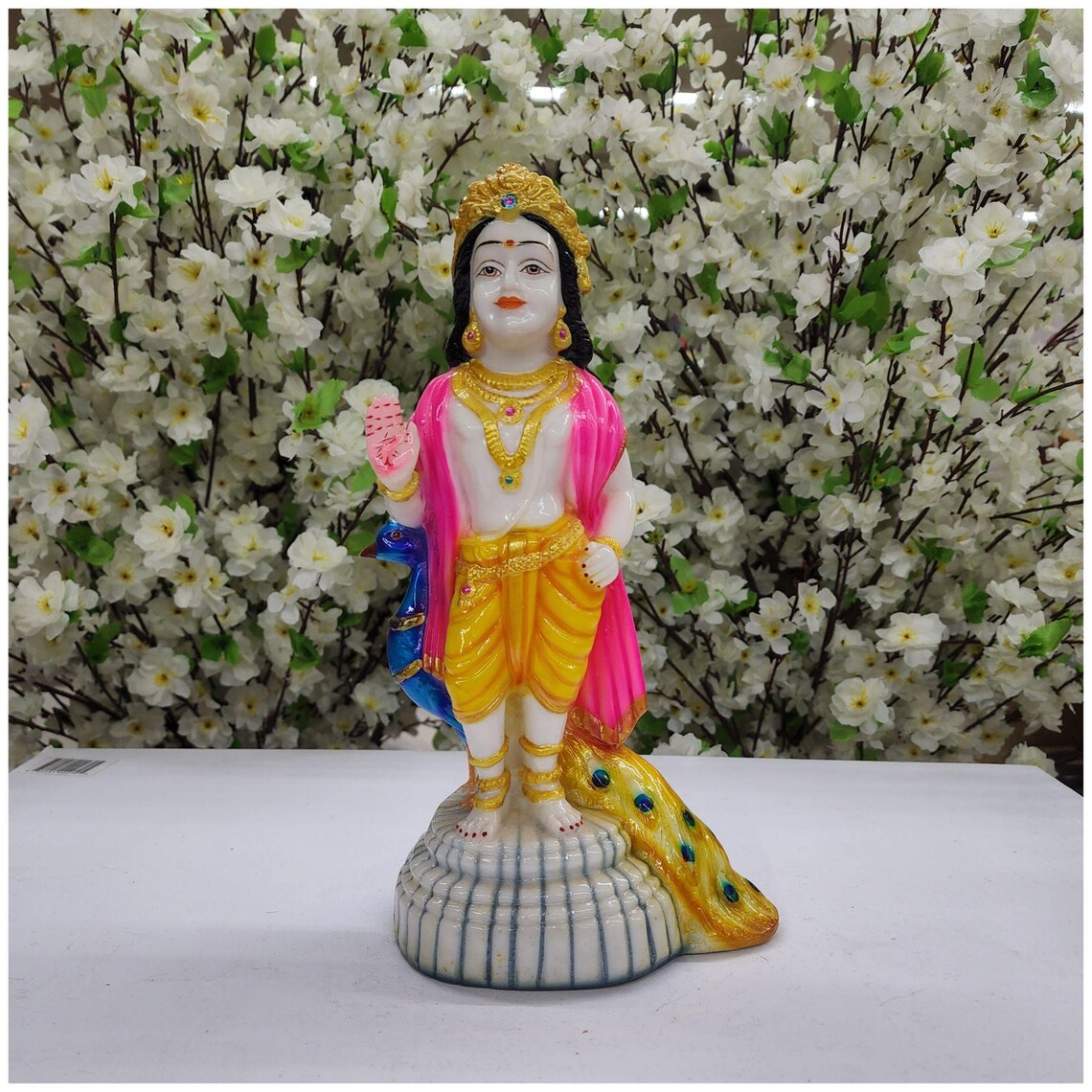 Murugan Swamy Statue Lord Kartikeya Idol Kumaraswamy Sculpture ...
