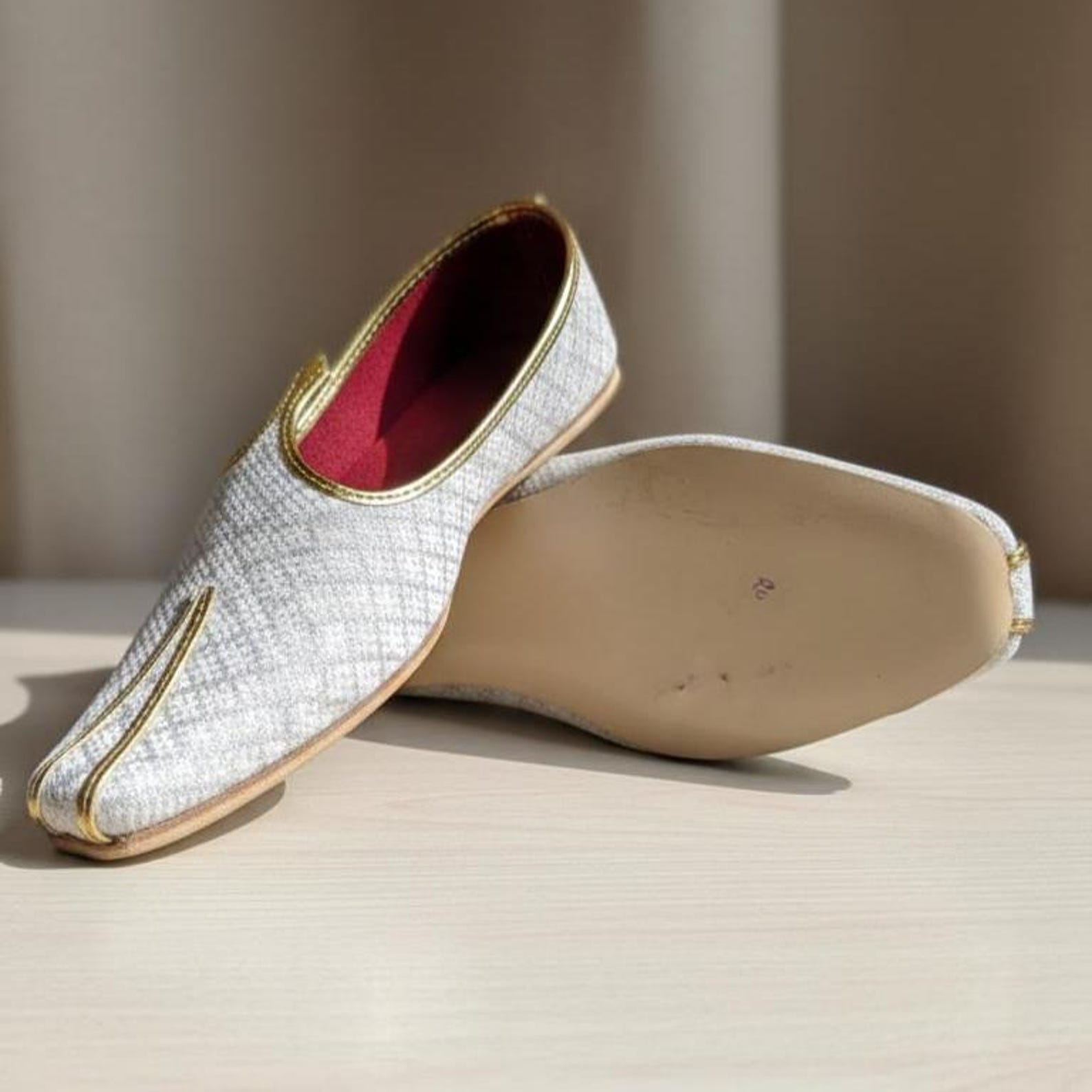 Handcrafted Men’s Mojari Jutti Shoes Traditional Indian Ethnic Footwear ...