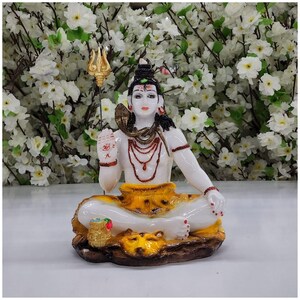 Lord Shiva Statue Mahadev Idol Small Shiva Figurine Hindu God Statue ...