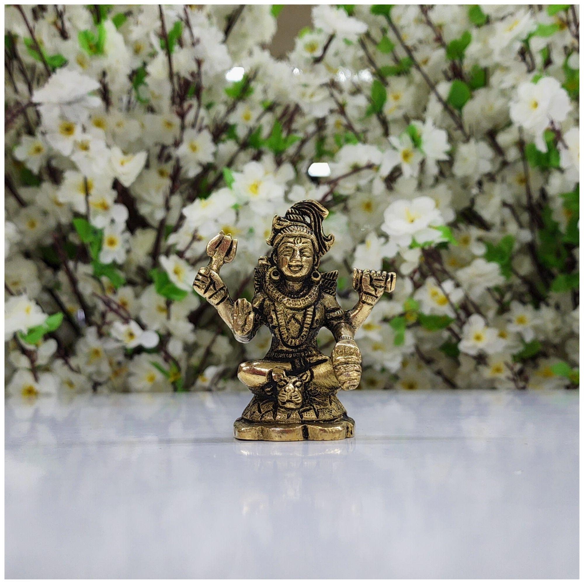 Lord Shiva Statue Mahadev Idol Small Shiva Figurine Hindu God Statue ...