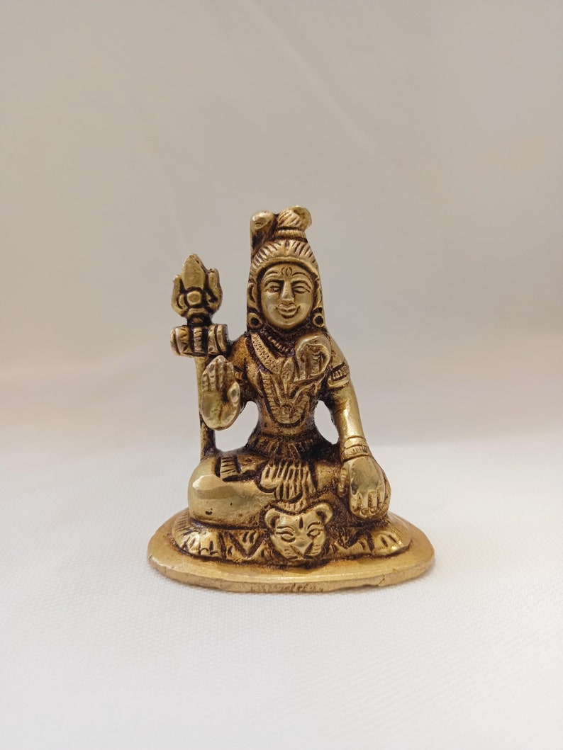 Lord Shiva Statue Mahadev Idol Small Shiva Sculpture Meditating Shiva ...